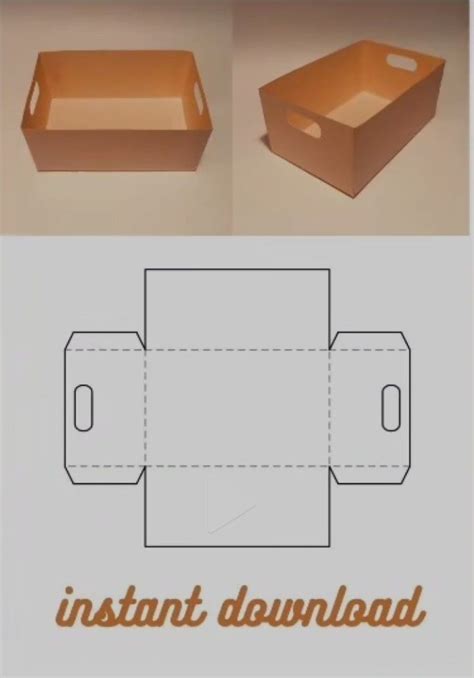 Pin On бирки идею ️ Easy Paper Crafts Diy Paper Toys Template Paper Box Diy