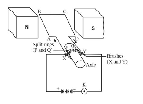 Draw A Labelled Circuit Diagram Of A Simple Electric Motor And Explain Its Working Infoupdate Org