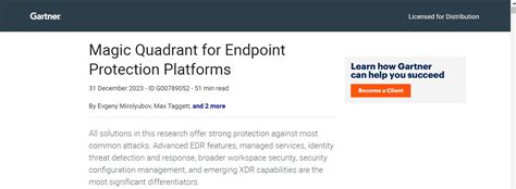 Gartner Insights Uncover Investigate And Respond To Endpoint Threats With Epps