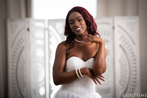 Dark Skinned Bride Ana Foxxx Cheats Right Before The Wedding Milf Fox