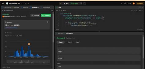 Day40 Leetcode Codingchallenges Isomorphicstrings Problemsolving