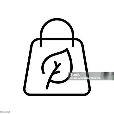 생분해성 패키지 라인 아이콘입니다 환경 친화적 인 생태학 보조 원료 팩 잎 식물 녹지 허브 지구를 저장합니다 녹색 평화 개념 흰색 배경에 벡터 검은 선 아이콘 500에 대한