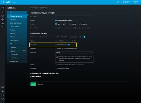 UniFi Controller Set Inform Com