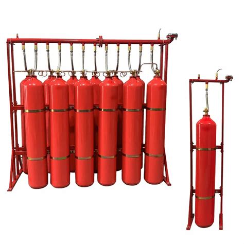 high durability co2 fire suppression system with nitrogen pressure 6 0±1 0mpa 20c