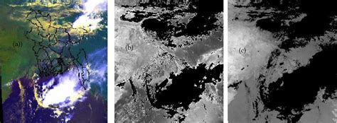 Figure 2 From A Simple Cloud Detection Algorithm Using Noaa Avhrr Satellite Data Semantic Scholar