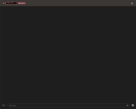 Imessages Having Error When Trying To Start Conversation Rmacos