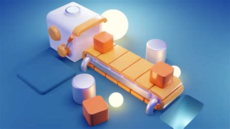 blender factory animation tutorial polygon runway 3dlearningsvideo