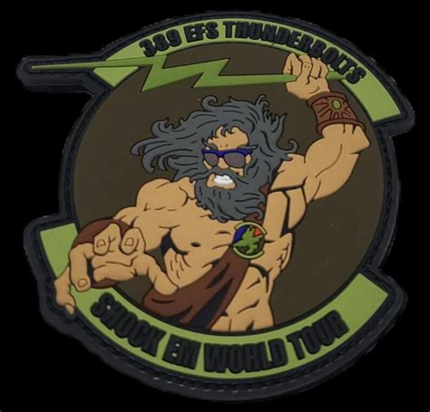 389 Efs Thunderbolts Badass Pvc Patch Etsy