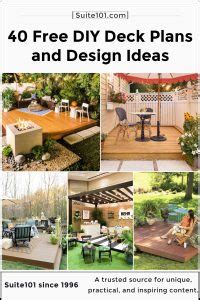 Free Diy Deck Plans And Design Ideas On A Budget