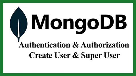 Mongodb User Authentication Authorization And Role Hindi Youtube