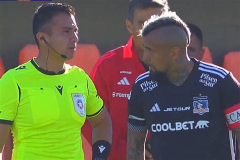 “se Cree Figura” Arturo Vidal Se Fue Contra El árbitro Tras Empate De