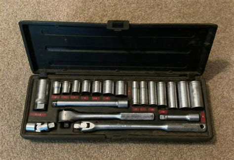 Vintage Penncraft J C Penny Metric Socket Set Antique Price Guide Details Page