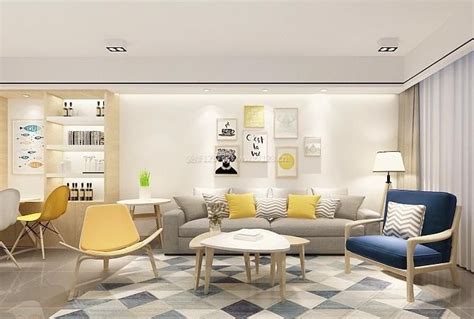 广州恒大名都混搭风格98平米设计方案 现代混搭风格装信通网