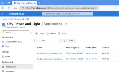 개요 azure integration environments microsoft learn