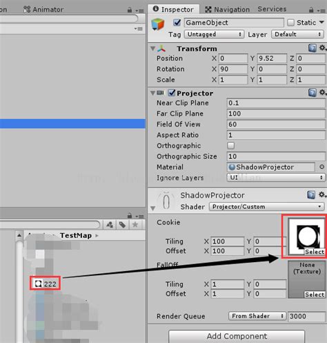 Unityand特效 使用projector投影仪来制作角色脚下的特效圆环以及技能指示器skill Indicatorunity 人物脚底下光圈 Csdn博客