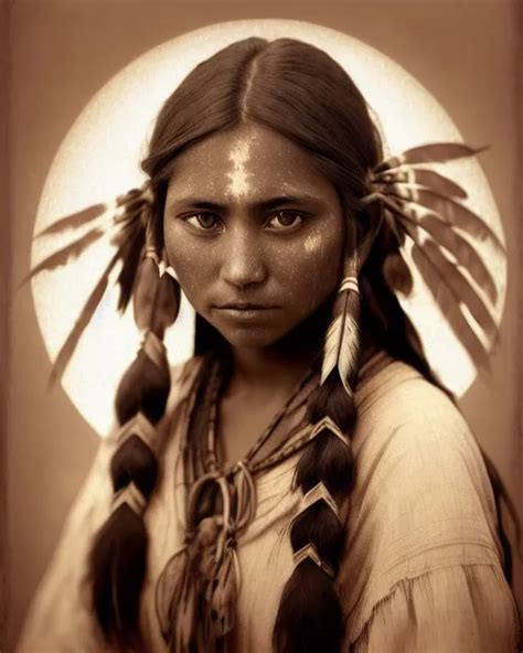 Native American Girl Photography