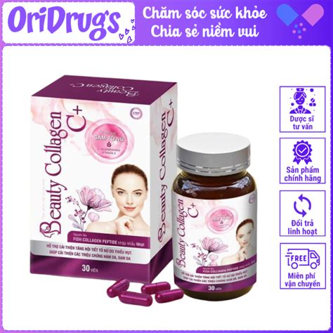 Vi N U Ng P Da Beauty Collagen C H P V B Sung Collagen V C C Ch T Ch Ng Oxy Ho Cho C