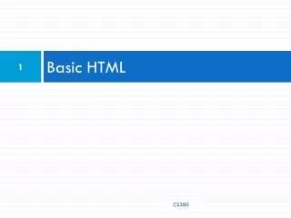 PPT Basic HTML Tags PowerPoint Presentation Free Download ID 5881373