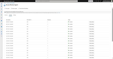 Log E Metriche Per Lagente Di Verifica Di Accesso Anteprima Microsoft Entra Id Governance