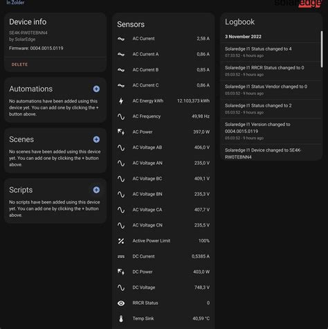 Solaredge Modbus Configuration For Single Inverter And Battery Page 3 Share Your Projects