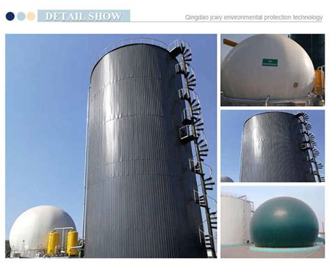 Small Scale Automatic Biogas Digester With Pressure Vessel And Plc For Home And Small Farm Use