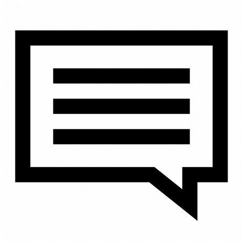 Communication Message Phone Text Icon Download On Iconfinder