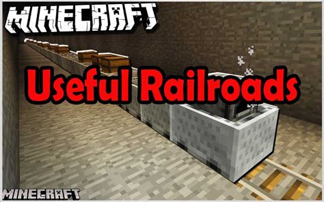 Useful Railroads Mod Minecraft PC