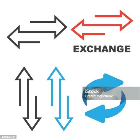 교환 아이콘 그림입니다 뒤집기 또는 화살표를 돌립니다 역방향 기호 교환에 대한 스톡 벡터 아트 및 기타 이미지 교환 던지기 데이터 Istock