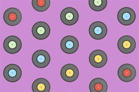 보라색 배경에 고립 비닐 레코드 앨범 Lp 디스크와 추상적 인 음악 배경 음악 전단지 포스터 브로셔에 대한 아이디어 오래 된 긴 재생 디스코 플레이트 록 사운드 컨셉 3d