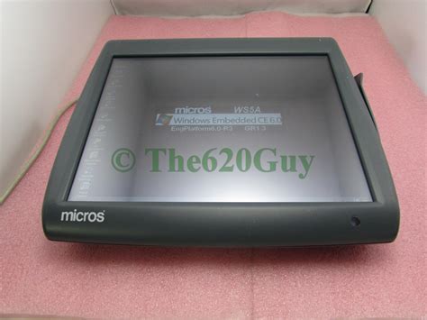 Micros Ws5a Workstation 5a 400814 101 15” Tft Touch Screen Point Of Sale Pos