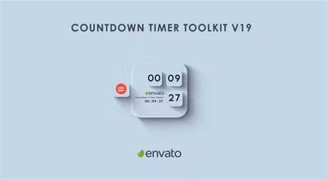 “dynamic Countdown Timer Toolkit For After Effects — V19 Template Ready