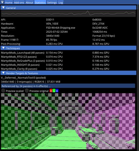 Statistics Martys Mods Guides