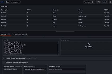 From Csv How To Filter Multiple Values Using Infinity Data Source Grafana Grafana Labs