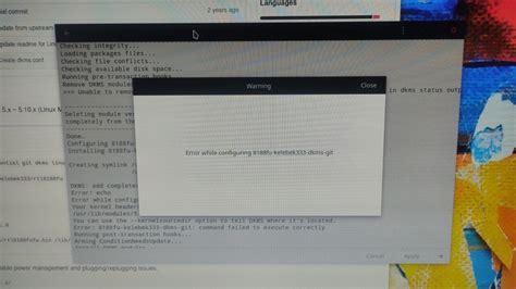 Getting Error While Installing Aur Package Its Foss Community
