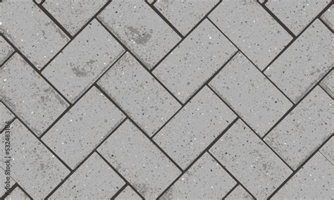 Seamless Pattern Of Pavement With Herringbone Textured Bricks Vector Pathway Texture Top View Seamless Pattern Of Pavement With Herringbone Textured Bricks Vector Pathway Texture Top View