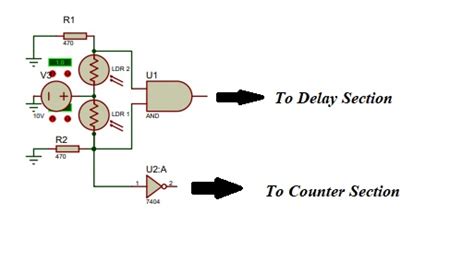 Bidirectional Visitor Counter Without Using Microcontroller This Repository Is A Vivid