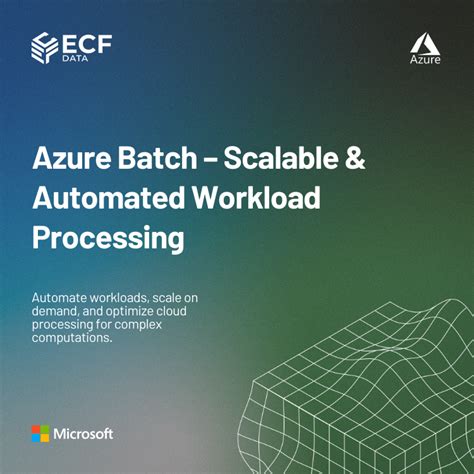 Azure Batch Scalable And Automated Workload Processing Ecf Cloud