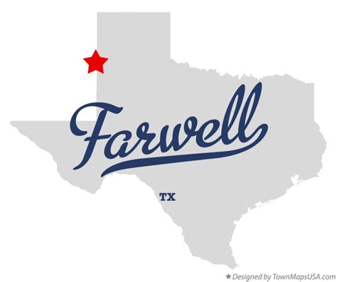 Map Of Farwell Tx Texas