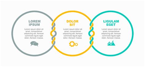 데이터에 대 한 장소 Infographic 디자인 서식 파일입니다 벡터 일러스트입니다 연속성에 대한 스톡 벡터 아트 및 기타 이미지 연속성 차트 3가지 개체 Istock