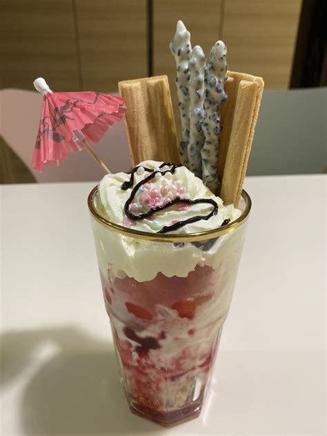 여름디저트 파르페 만들기 추억의 우산장식 And 집에 있는 재료 활용