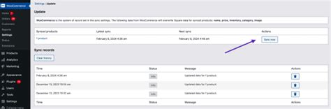 woocommerce square sync settings documentation woocommerce