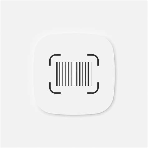 Premium Vector Bar Code Icon Scan Barcode Sign Scanner Symbol Identification Product Icons
