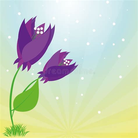 Stylish Colorful Floral Icon On Space For Text Stock Vector Illustration Of Blank Beautiful
