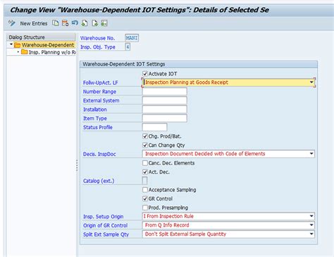 Sap Ewm Cf127 Sap Ewm Qm Integration Configuration