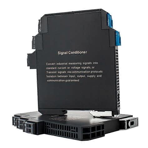 1 In 2 Out Dc Analog Galvanic Signal Isolator 4 20ma To 0 10v 35mm Dc24v Din Rail Current
