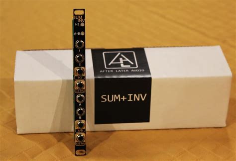 After Later Audio Inv Sum Eurorack Modular Inverter Reverb