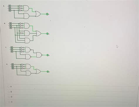 Solved Which Of The Followings Implements The Minimal Sop