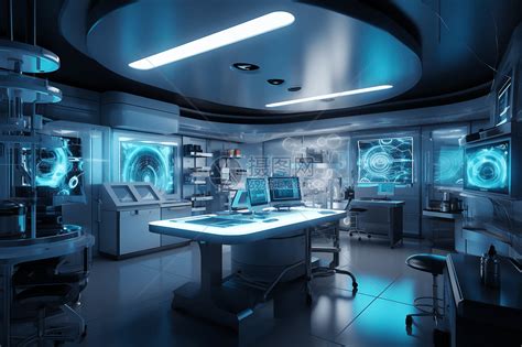 未来科技感实验室图片素材 正版创意图片600024554 摄图网