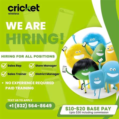 Nowhiring Estamoscontratando Cricketwireless Jobopportunity