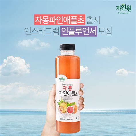 자연원 ★자몽파인애플초★ 출시 16년 파인애플초 런칭 이후 깔라만시파인애플 딸기 복분자에 이어
